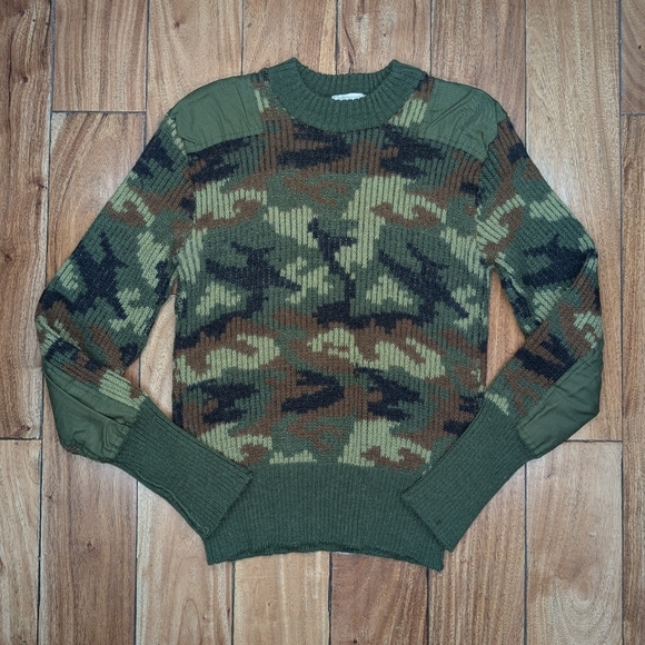 Brigade | Sweaters | Brigade Commando Wool Camo Sweater L | Poshmark